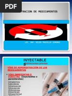 Inyectables: Preparación y Aplicación | PDF | Inyección (medicina) | Ciencias de la Salud