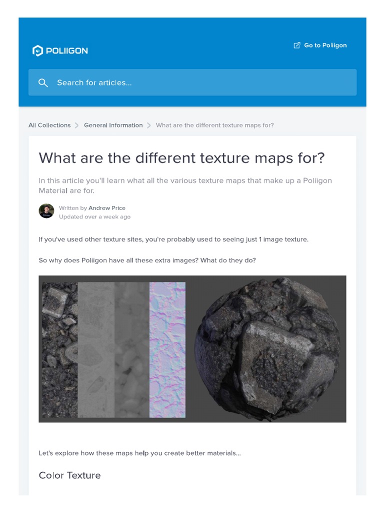 Texture Maps | PDF