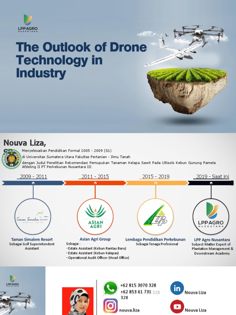1. The Outlook of Drone Technology in Industry | PDF