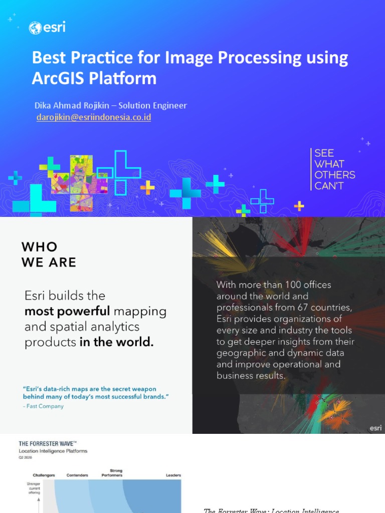 The Usage of ArcGIS Pro For Drone Data & Spatial Data Management | PDF ...