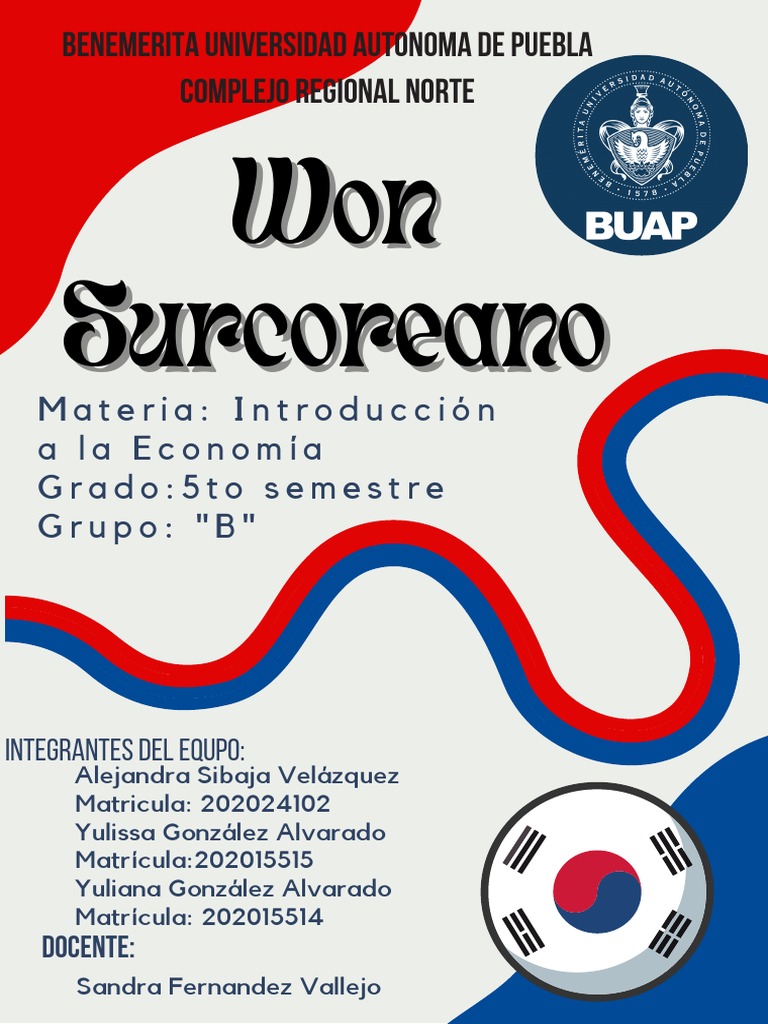 Información sobre el Won Surcoreano | PDF | Moneda | Mercado de divisas