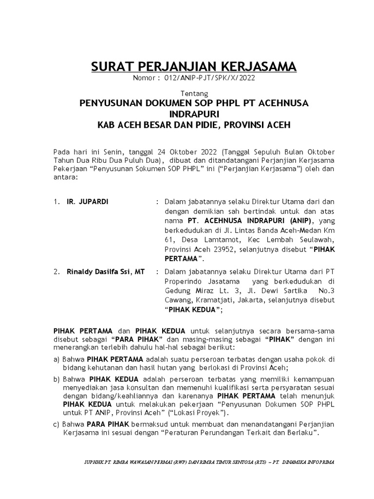 001 - SPK - Dokmn SOP - Okt 2022 | PDF