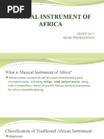 Musical Instruments of Africa | PDF | String Instruments | Musical ...