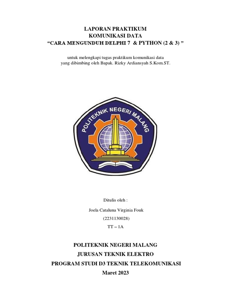 Laporan Penginstalan Aplikasi Delphi Dan Python | PDF