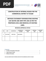 Method Statement For Hdpe Liner Installation | PDF | Welding | Construction