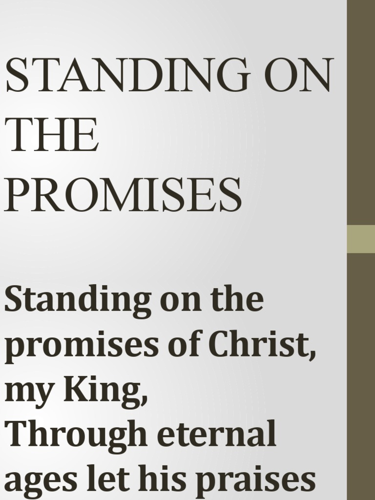 Standing On The Promises | PDF