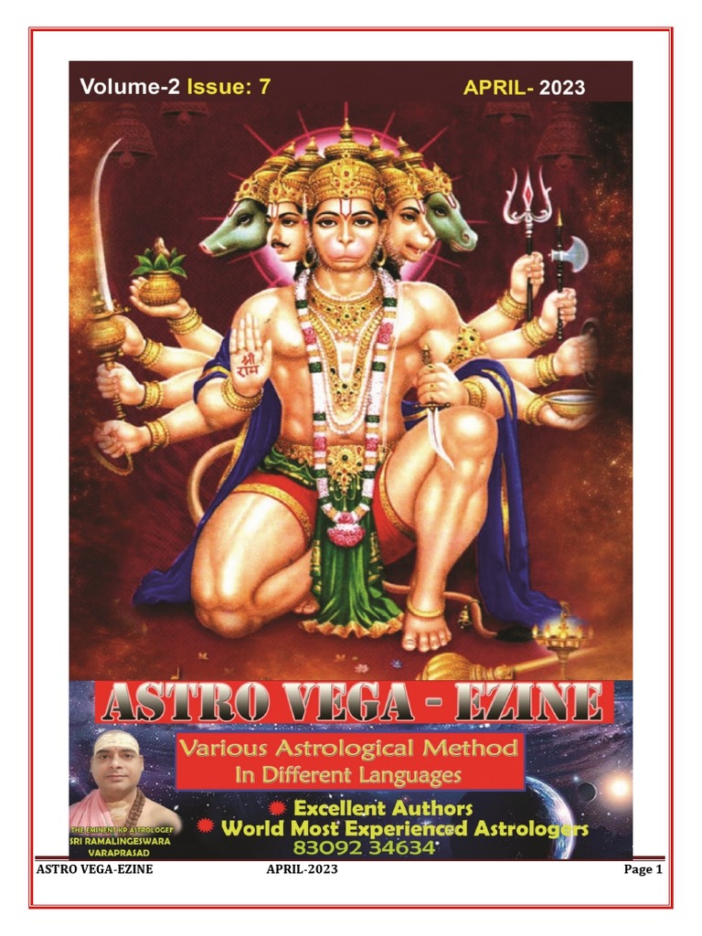 Astrovega EZINE April 2023 7 | PDF | Planets In Astrology | Masturbation