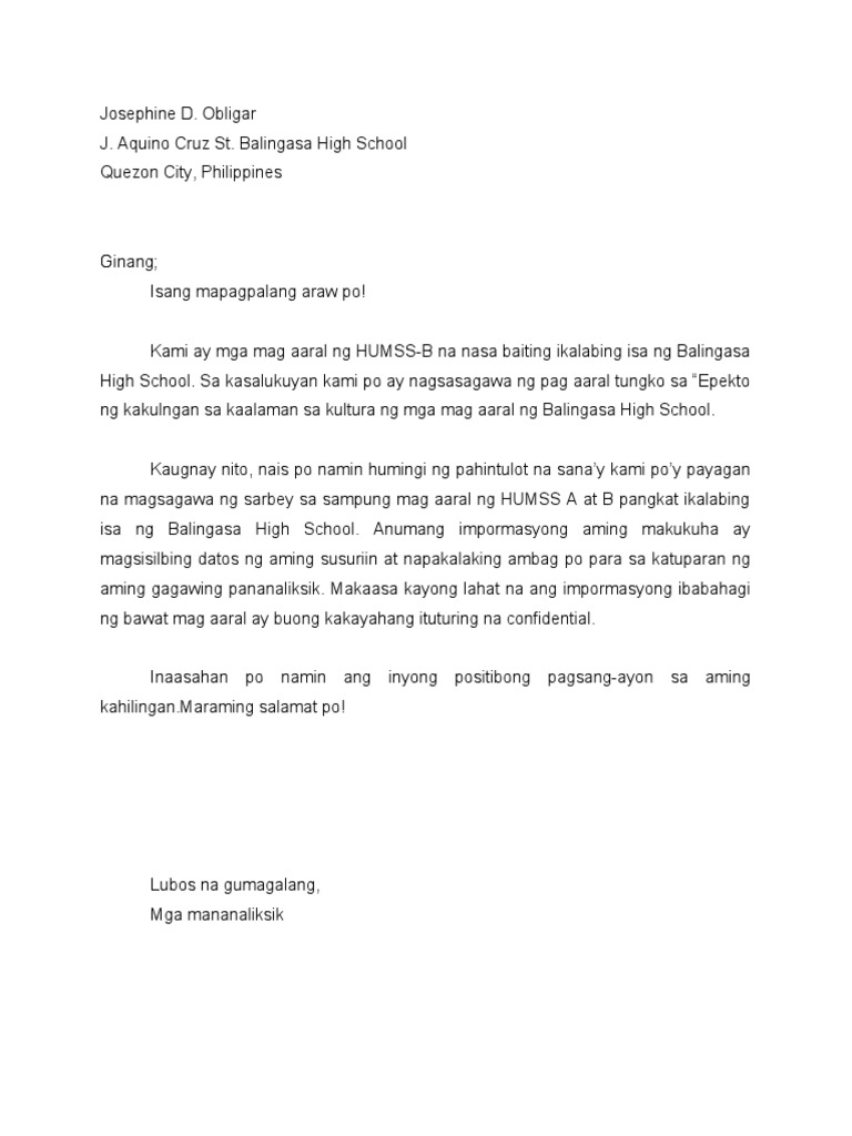 Consent Letter | PDF