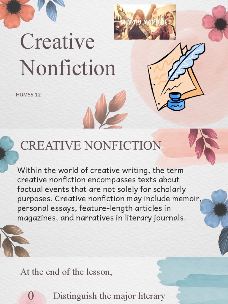 Understanding Creative Nonfiction | PDF | Poetry | Creative Nonfiction