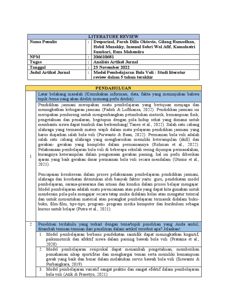 Kelompok 2 Template Mini Manuskrip Jurnal | PDF | Karier & Perkembangan