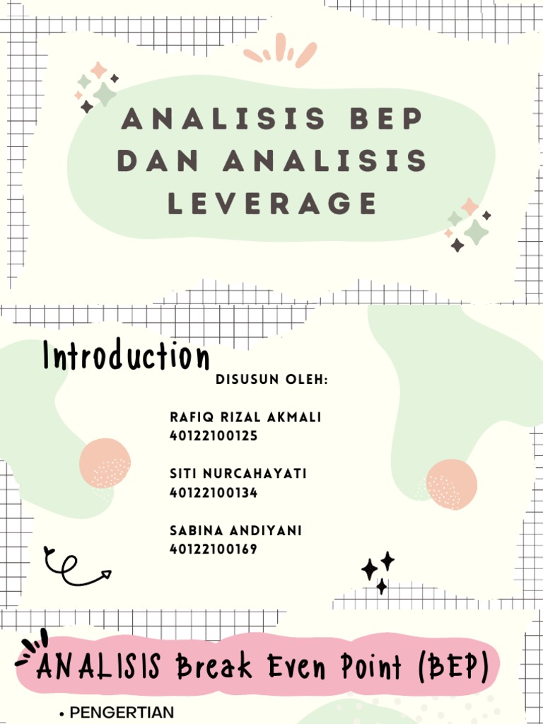 Analisis Bep Dan Analisis Leverage | PDF
