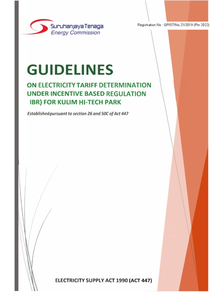NUR IBR RP2 RIG (Final Clean) 1 | PDF | Tariff | Capital Expenditure