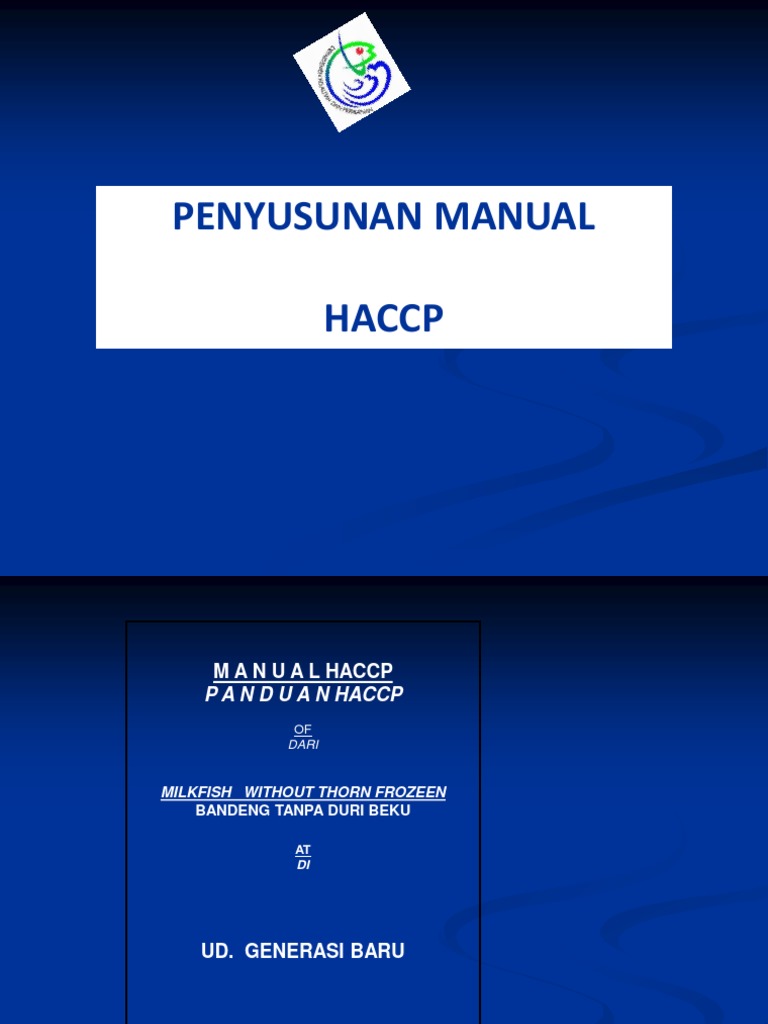 Contoh Penyusunan Manual HACCP | PDF