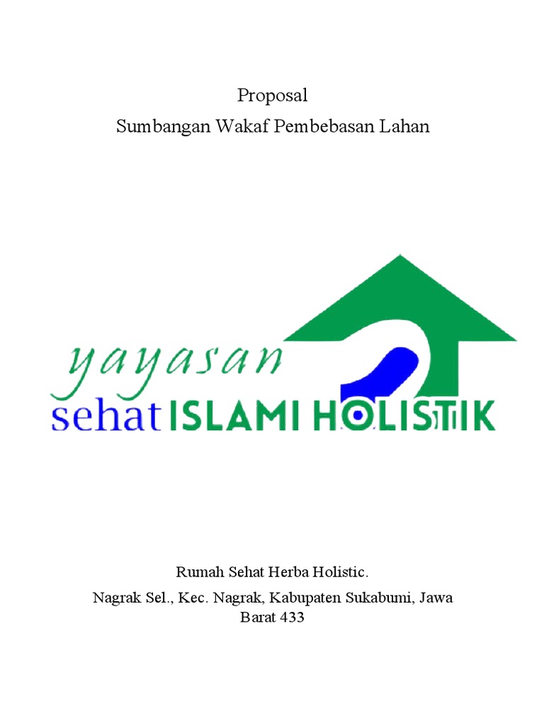 Proposal Wakaf | PDF