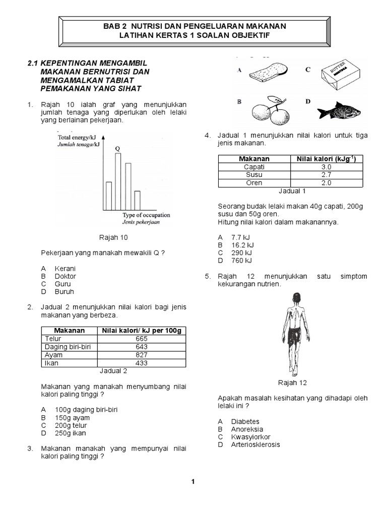 Latihan Bab 2 F5 | PDF