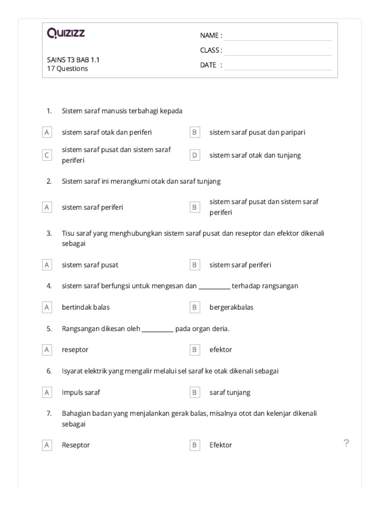Sains T3 Bab 1.1 | PDF