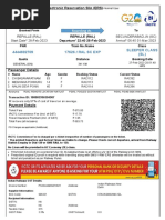 Irctc Sample Ticket Format | PDF | Identity Document | Transport