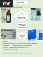 Broad-Spectrum Antibiotics List | PDF | Antibiotics | Biocides