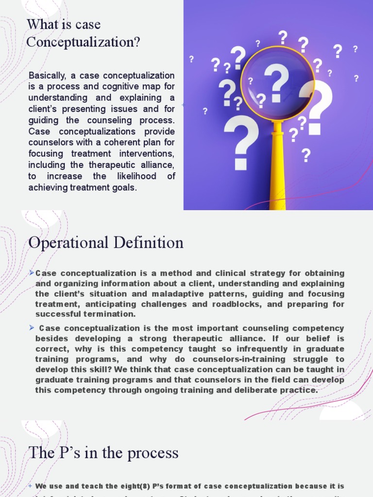 Understanding Case Conceptualization | PDF | Stress (Biology ...