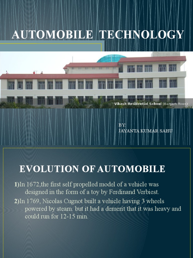 Evolution of Automobiles | PDF | Internal Combustion Engine | Radiator