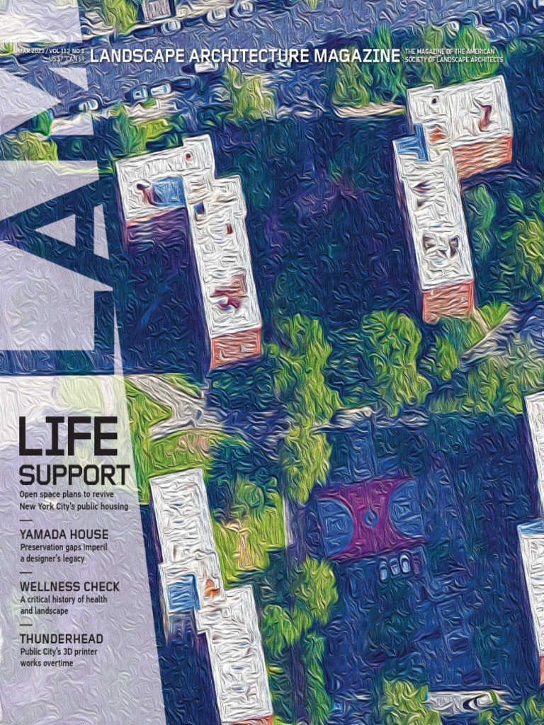 Support: Landscape Architecture Magazine | PDF | Landscape | Green ...