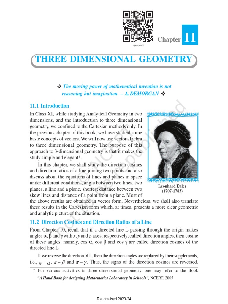 Three Dimensional Geometry: The Moving Power of Mathematical Invention Is Not Reasoning But ...