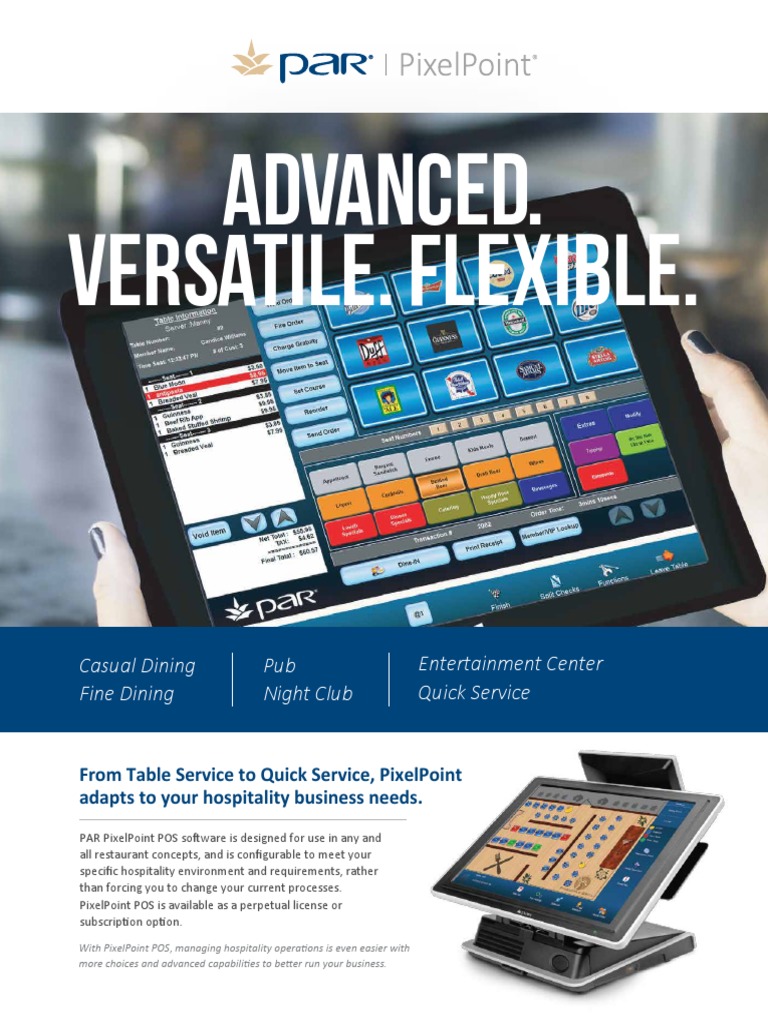 PixelPoint Solutions Brochure | PDF | Point Of Sale | Business