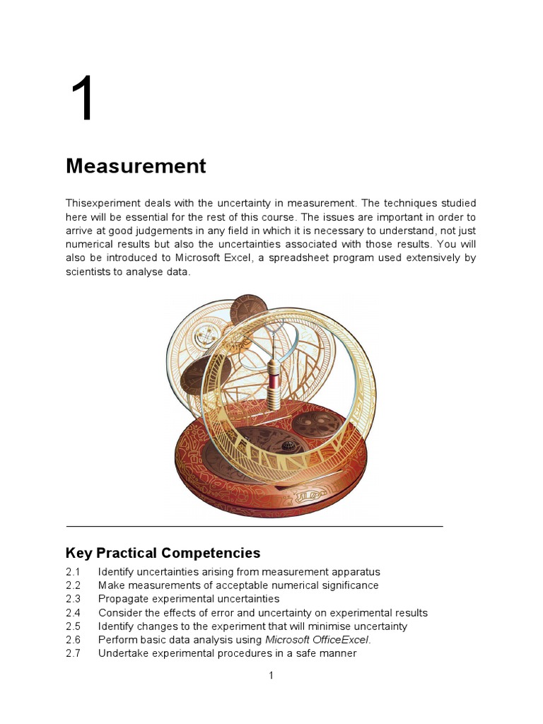 Understanding Measurement Uncertainty | PDF | Significant Figures ...