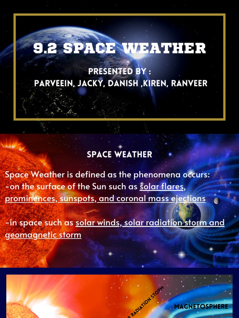 Understanding Space Weather Phenomena | PDF | Technology & Engineering ...