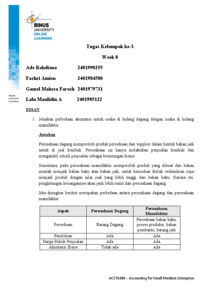 2122 Acct6384039 Mcce TK3-W8-S12-R0 Team5 | PDF