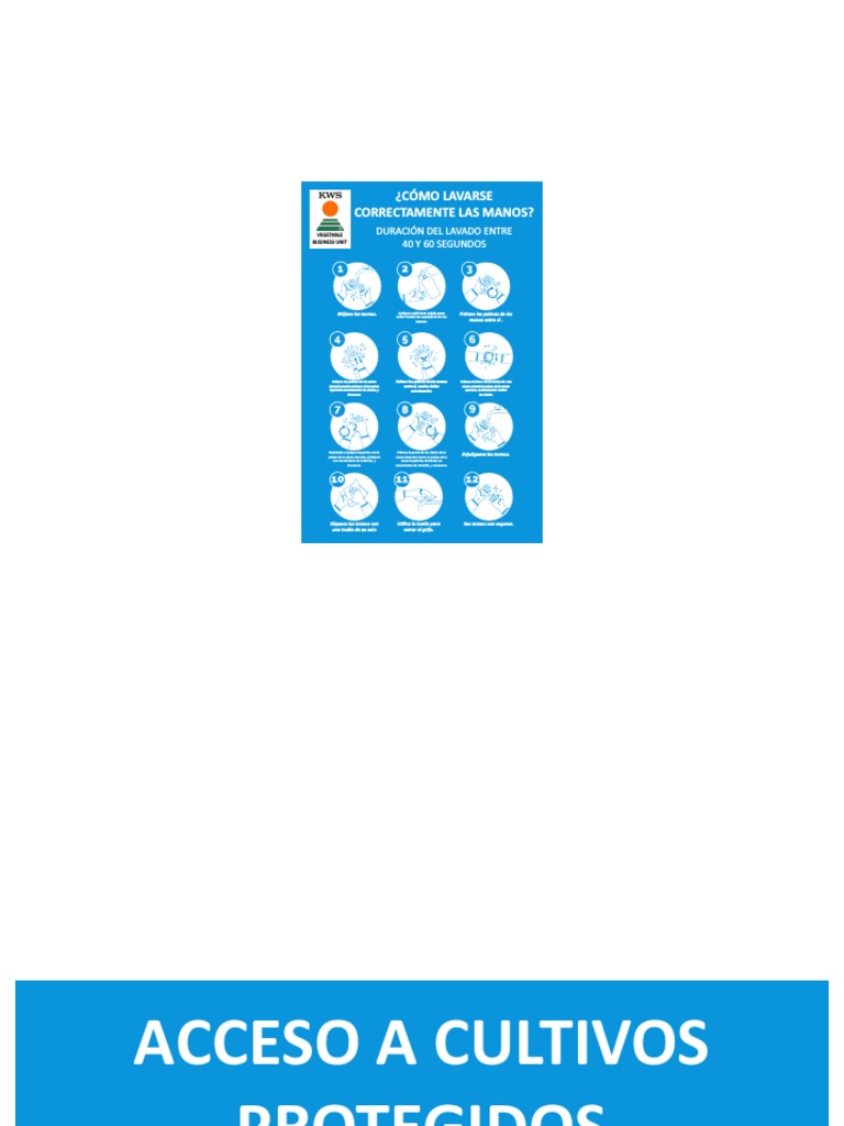 Letreros | PDF | Lavado de manos | Mano