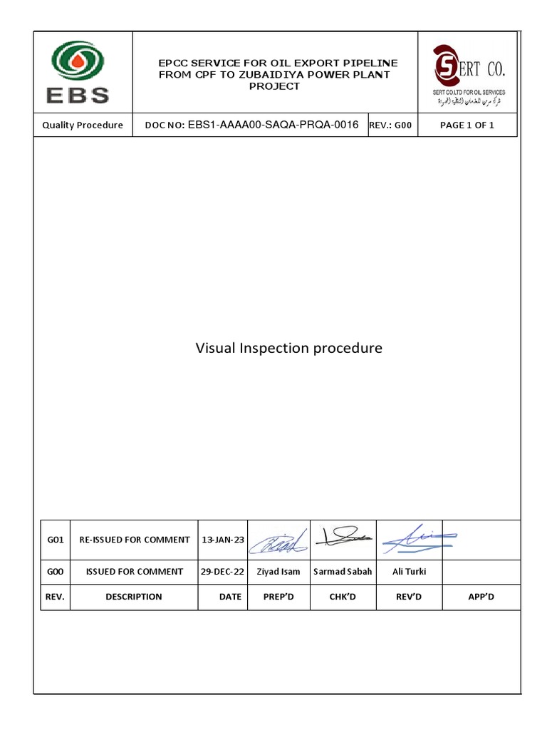 Ebs1 Aaaa00 Saqa Prqa 0016 | PDF | Welding | Construction
