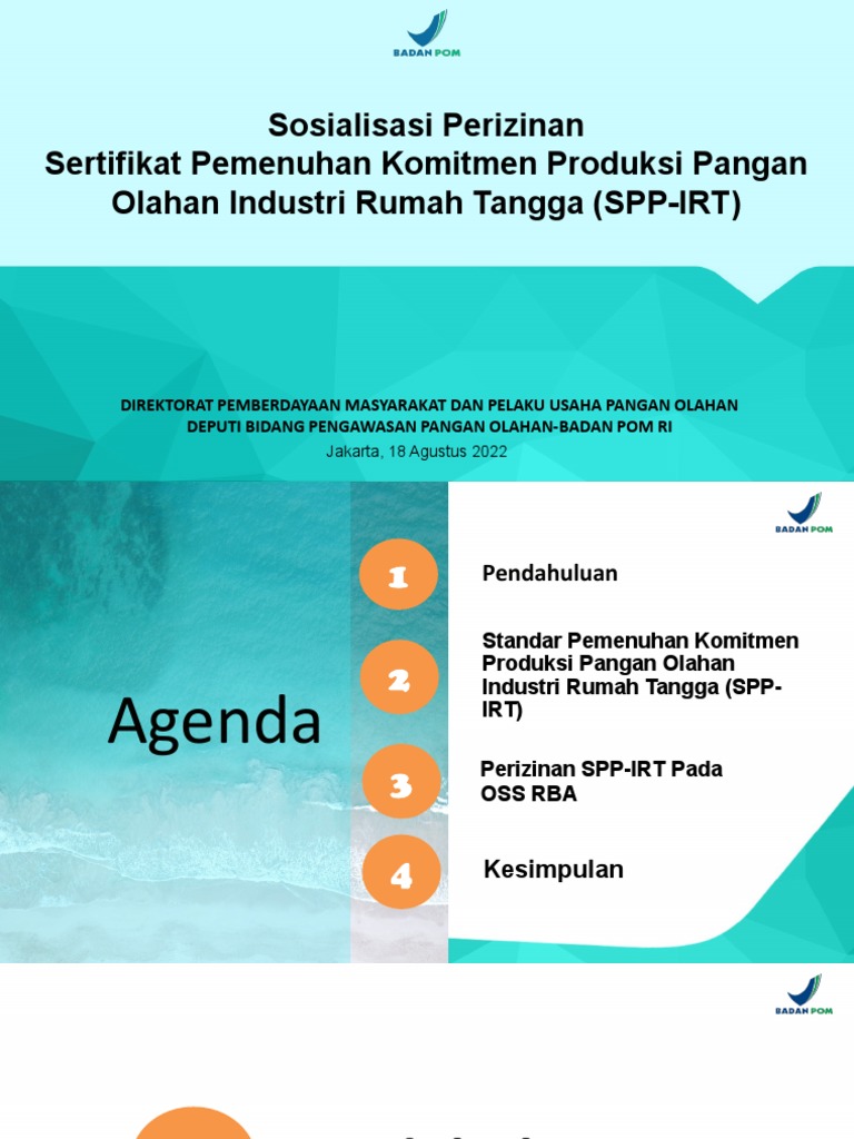 Pengajuan SPPIRT UMKM | PDF