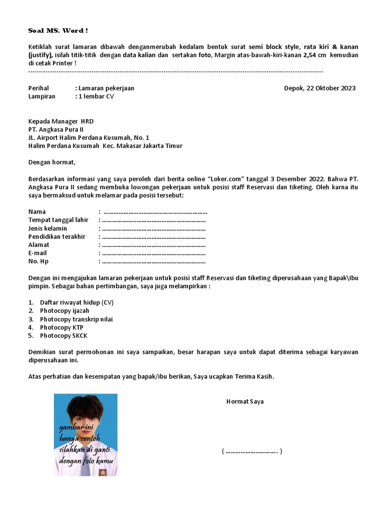 Soal Praktek SIMDIG 2023 | PDF