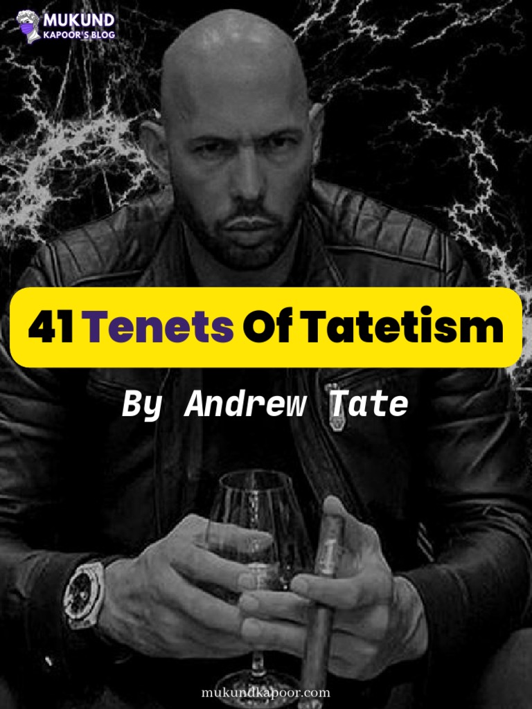 41 Tenets of Andrew Tate Download PDF | PDF | Happiness | Social Institutions