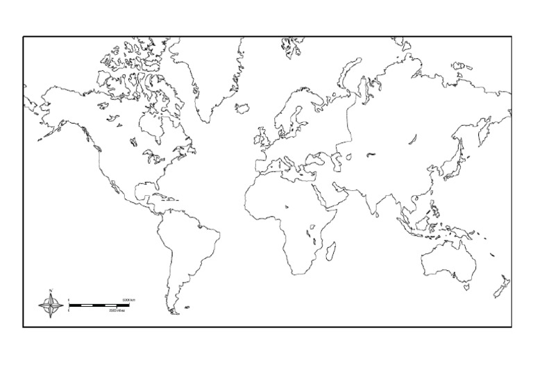 Mapa Mundi Mudo | PDF