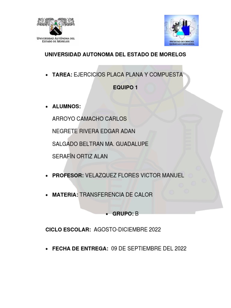 Serafín - Ortiz - Alan - Conducción de Placas Planas | PDF | Calor | Ventana