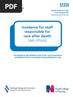 1 - Last Offices | PDF | Nursing | Death