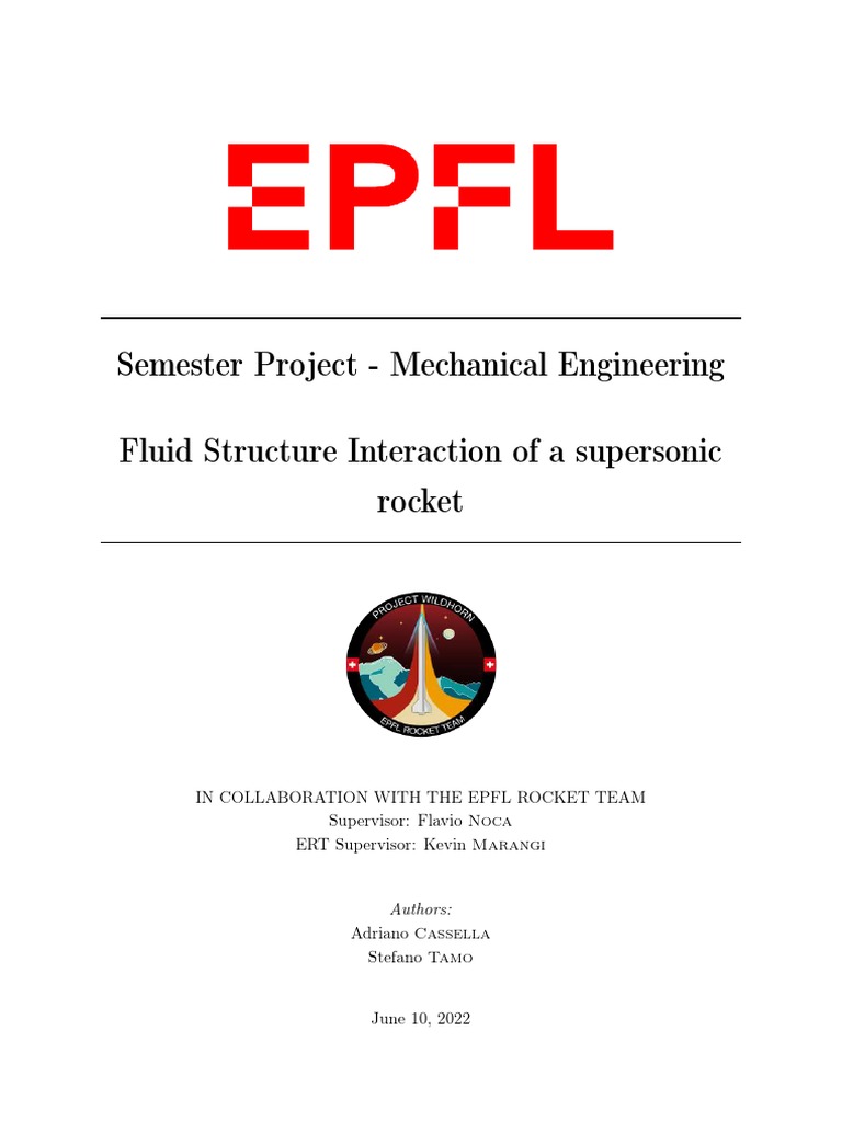 FSI Report Compressed | PDF | Finite Element Method | Computational ... FSI Report Compressed | PDF | Finite Element Method | Computational ...