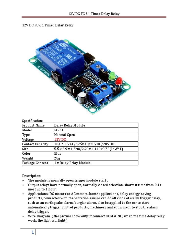 Modul Releu 12v Temporizator Monostabil Reglabil 0.13s - 3700s tp6630tc ...