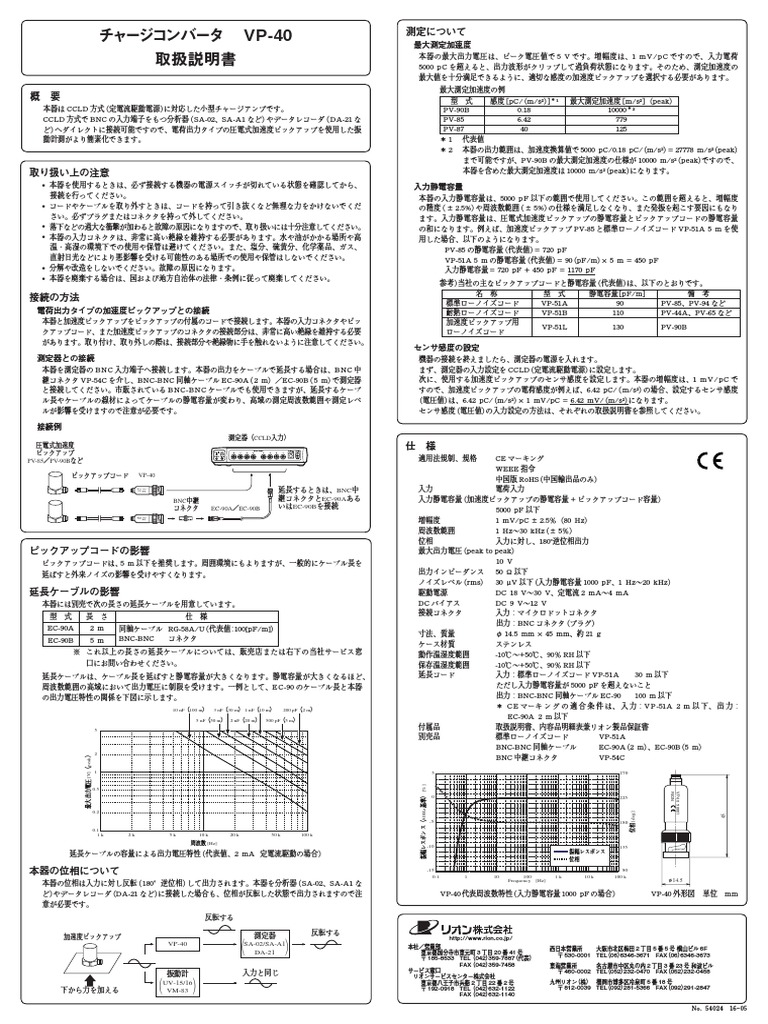 VP-40 Instruction Manual 54024 | PDF