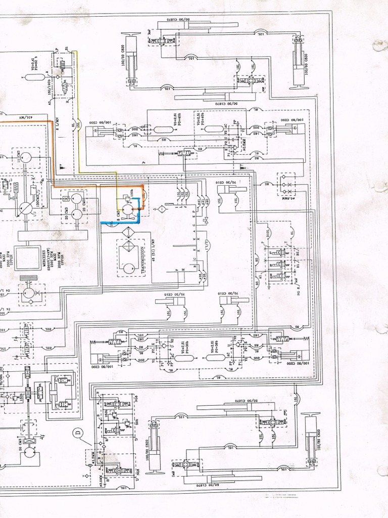 Esquema Hidraulico Att390 | PDF