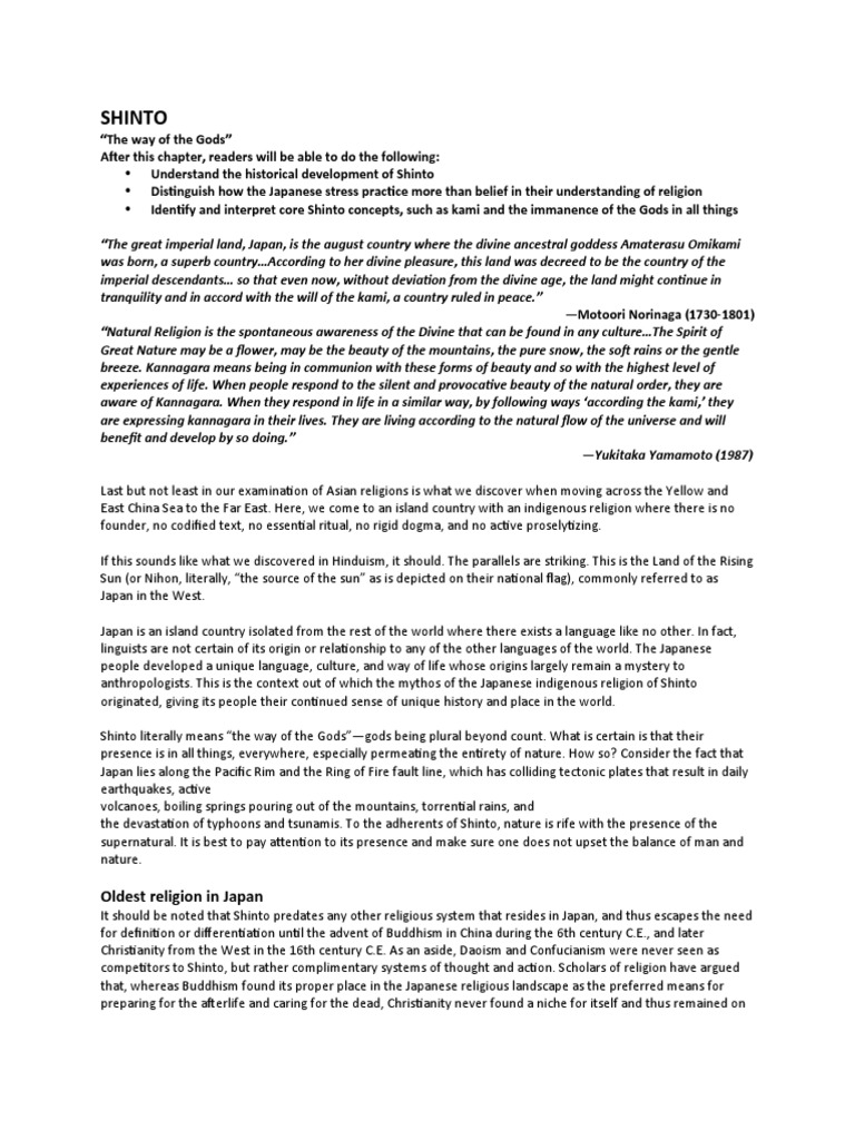 SHINTO | PDF | Shinto