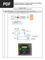 Calculate IDMT Over Current Relay Setting (50/51) | PDF | Relay | Electrical Components