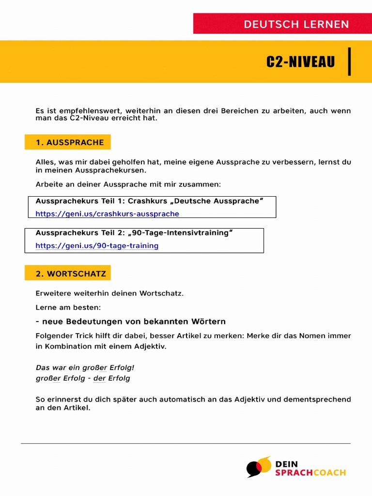 C2 Niveau | PDF