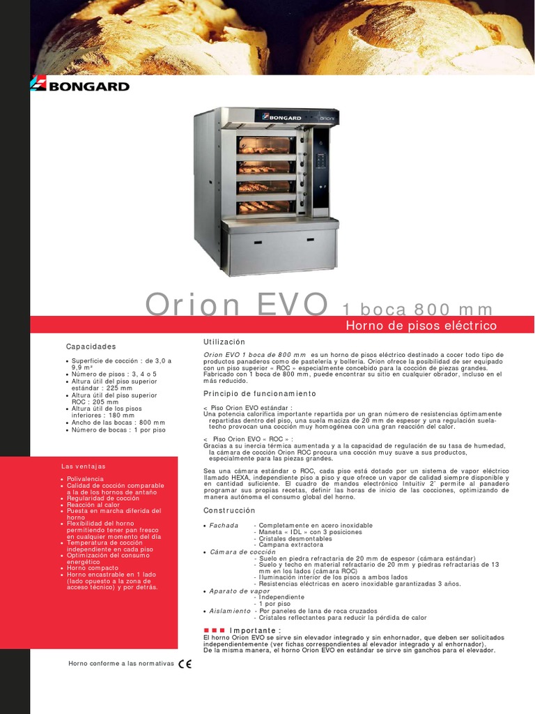 4hornos 21orion EVO 1b80057 | PDF | Vapor