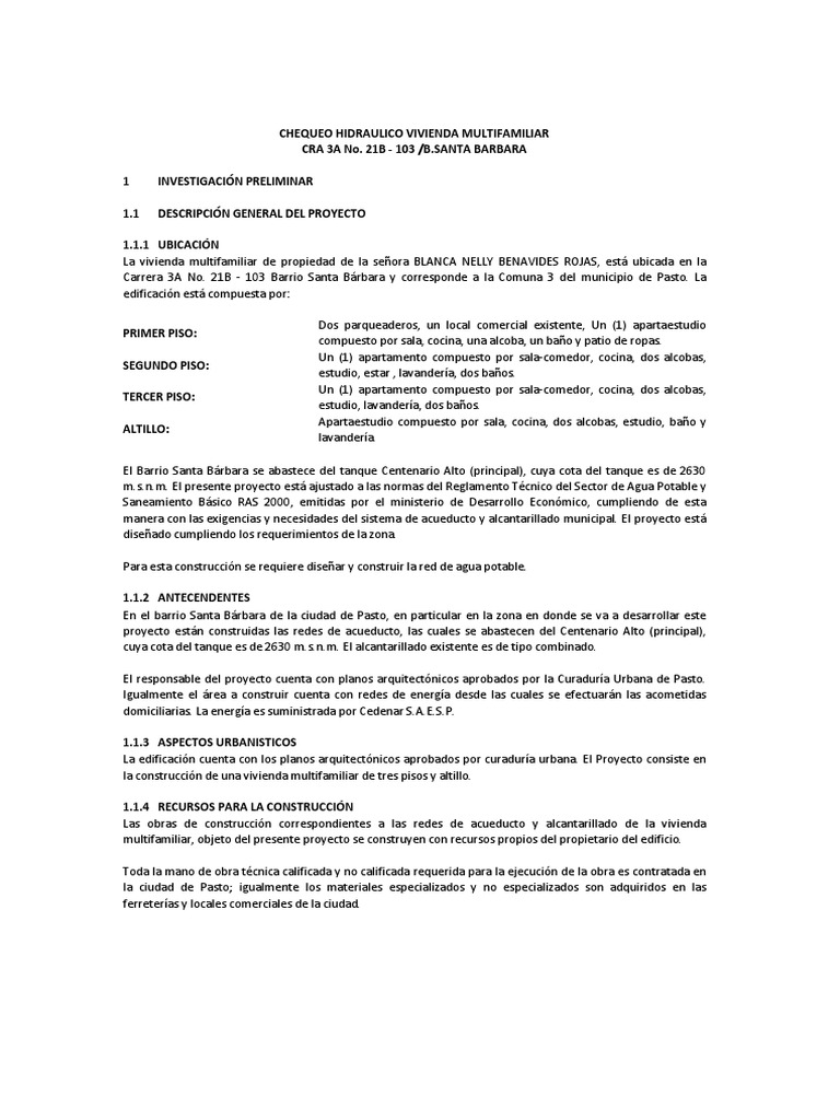 Untitled | PDF | Alcantarillado | edificio