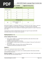 GCSE Sentence Starters | PDF | Writing | Human Communication