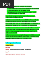 ASA Firewall 5505 Configuration Using Packet Tracer | PDF | Ip Address | Network Protocols