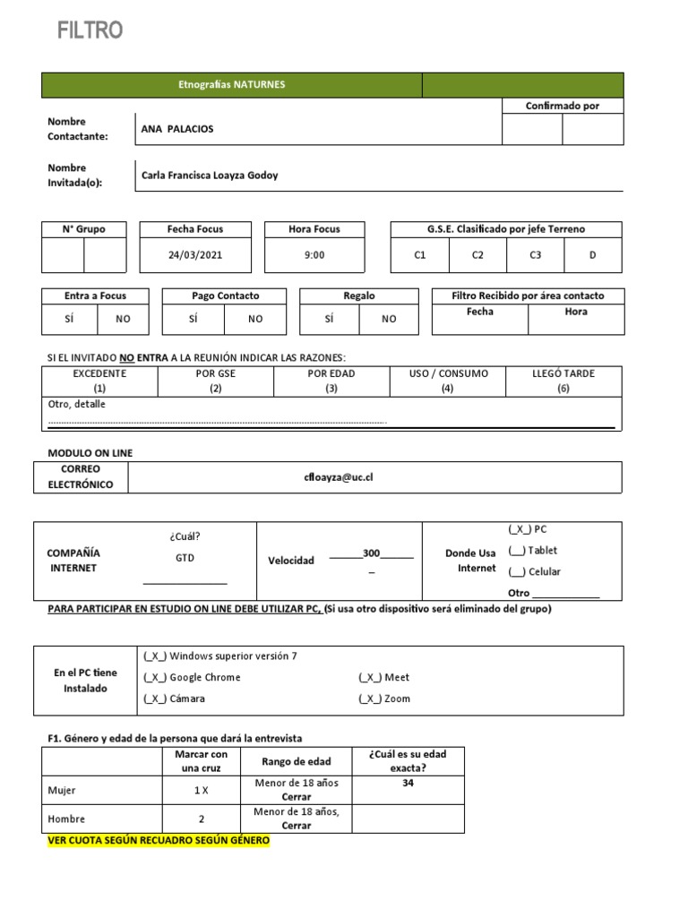 Colados Filtro | PDF | Comida y bebida | Nutrición